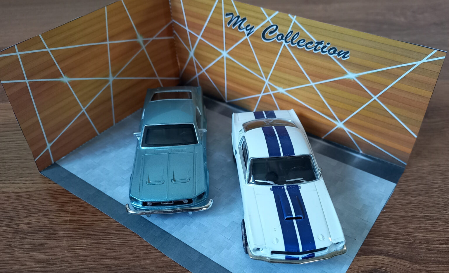 3 Diorama paper templates 1:43 or 1:64 scale - Papercraft